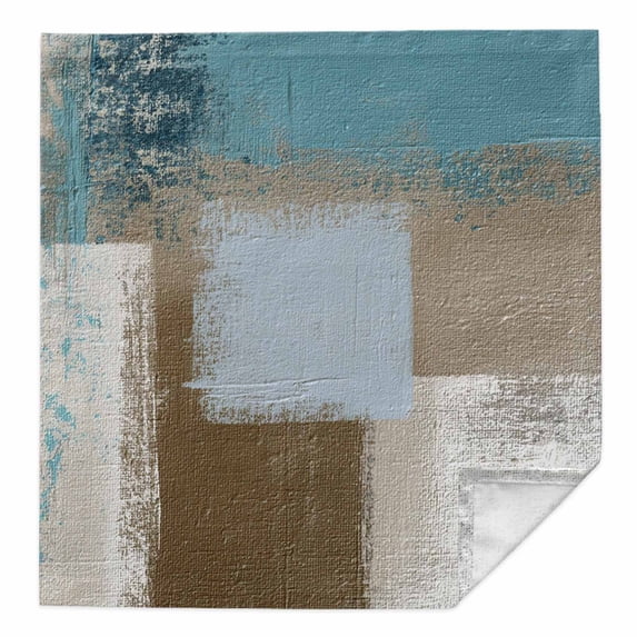 Cloth Napkins 1 Piece - 20x20 Inches, Teal Blue Washable Reusable Table ...