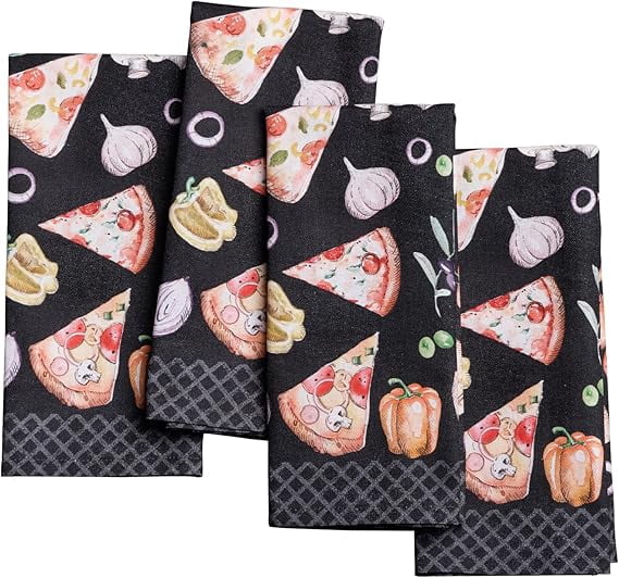 Cloth Napkins Set of 4 100% Cotton Everyday Reusable Square Napkins ...