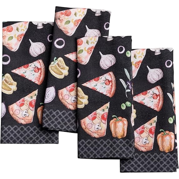Cloth Napkins Set of 4 100% Cotton Everyday Reusable Square Napkins ...