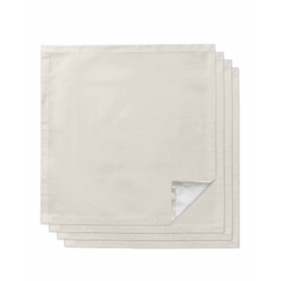 Cloth Napkins Set of 4 - 20x20 Inches, Pure Apricot Washable Reusable ...