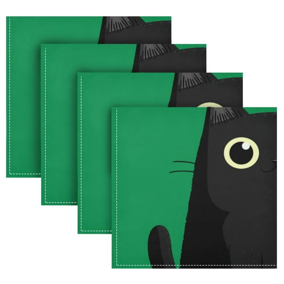 Cloth Napkins Set of4 100% Satin Peachskin Velvet 20x20inx4 Napkins ...