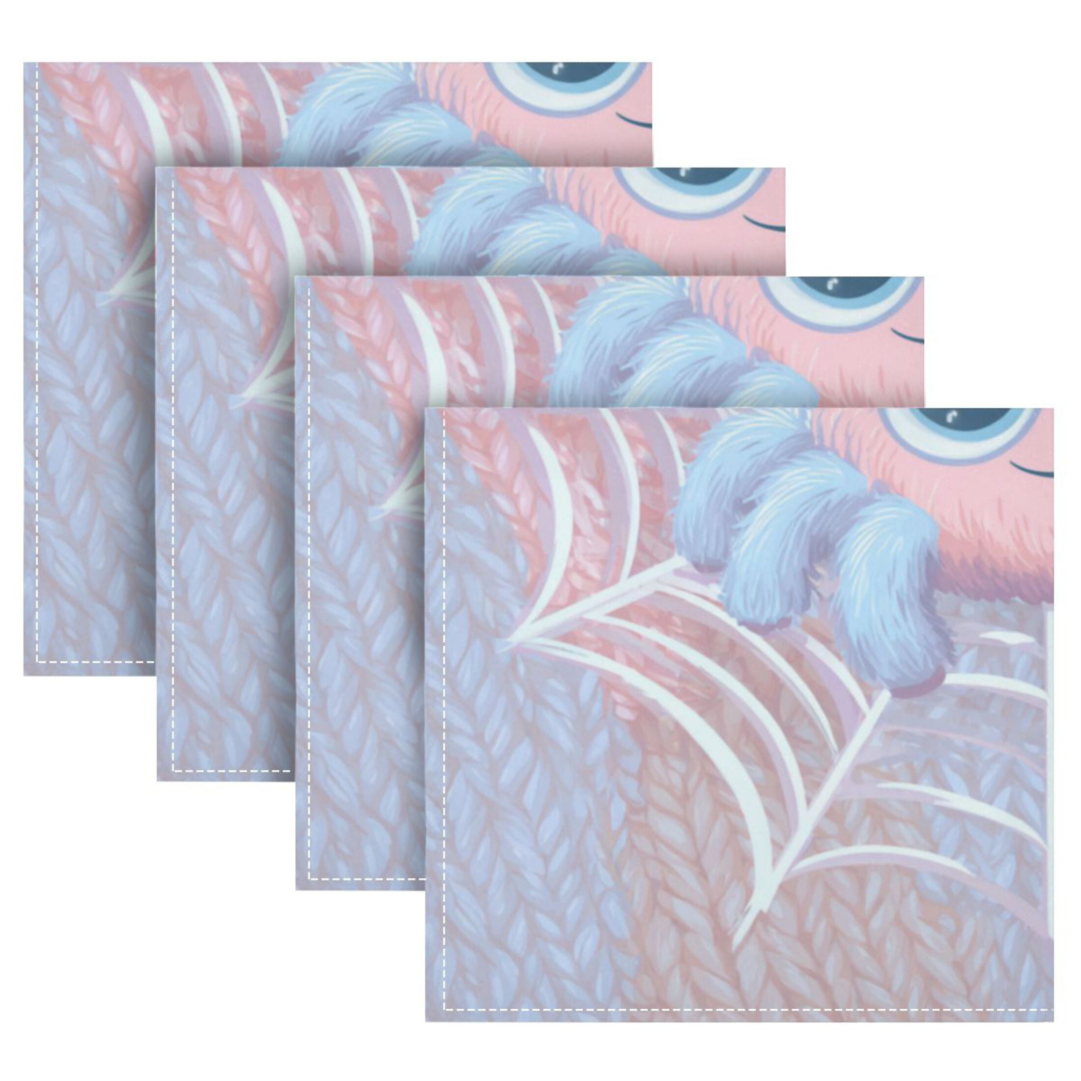 Cloth Napkins Set of4 100% Satin Peachskin Velvet 20x20inx4 Napkins ...