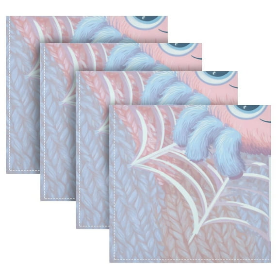 Cloth Napkins Set of4 100% Satin Peachskin Velvet 20x20inx4 Napkins ...