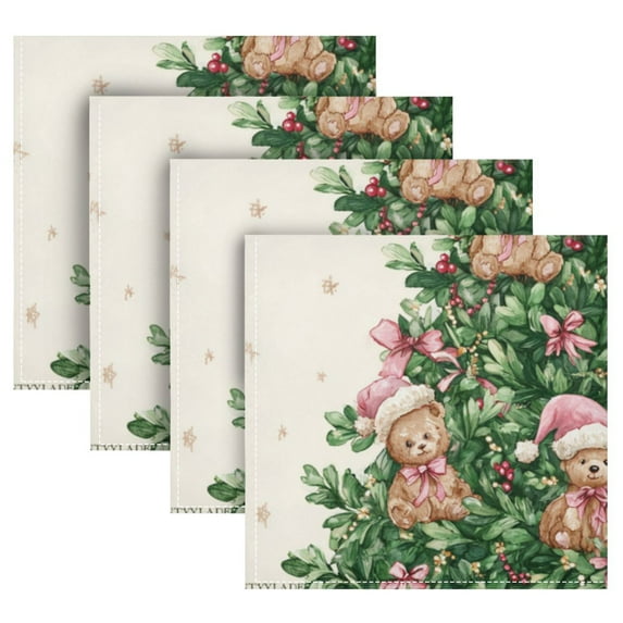 Cloth Napkins Set of4 100% Satin Peachskin Velvet 20x20inx4 Napkins ...