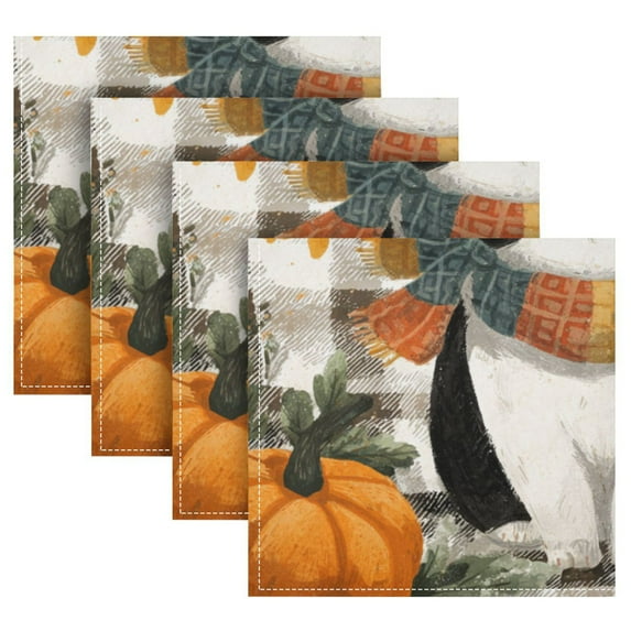 Cloth Napkins Set of4 100% Satin Peachskin Velvet 20x20inx4 Napkins ...