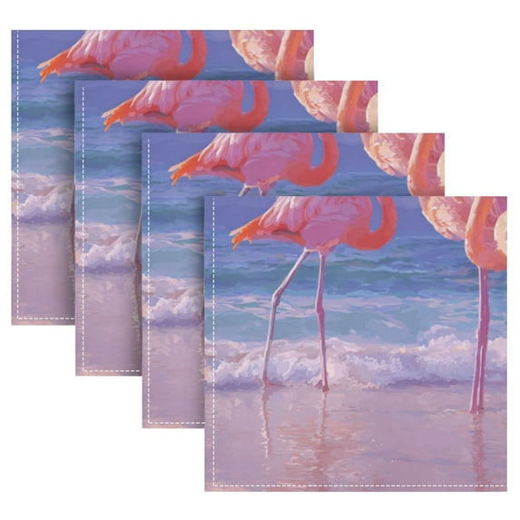 Cloth Napkins Set of4 100% Satin Peachskin Velvet 20x20inx4 Napkins ...