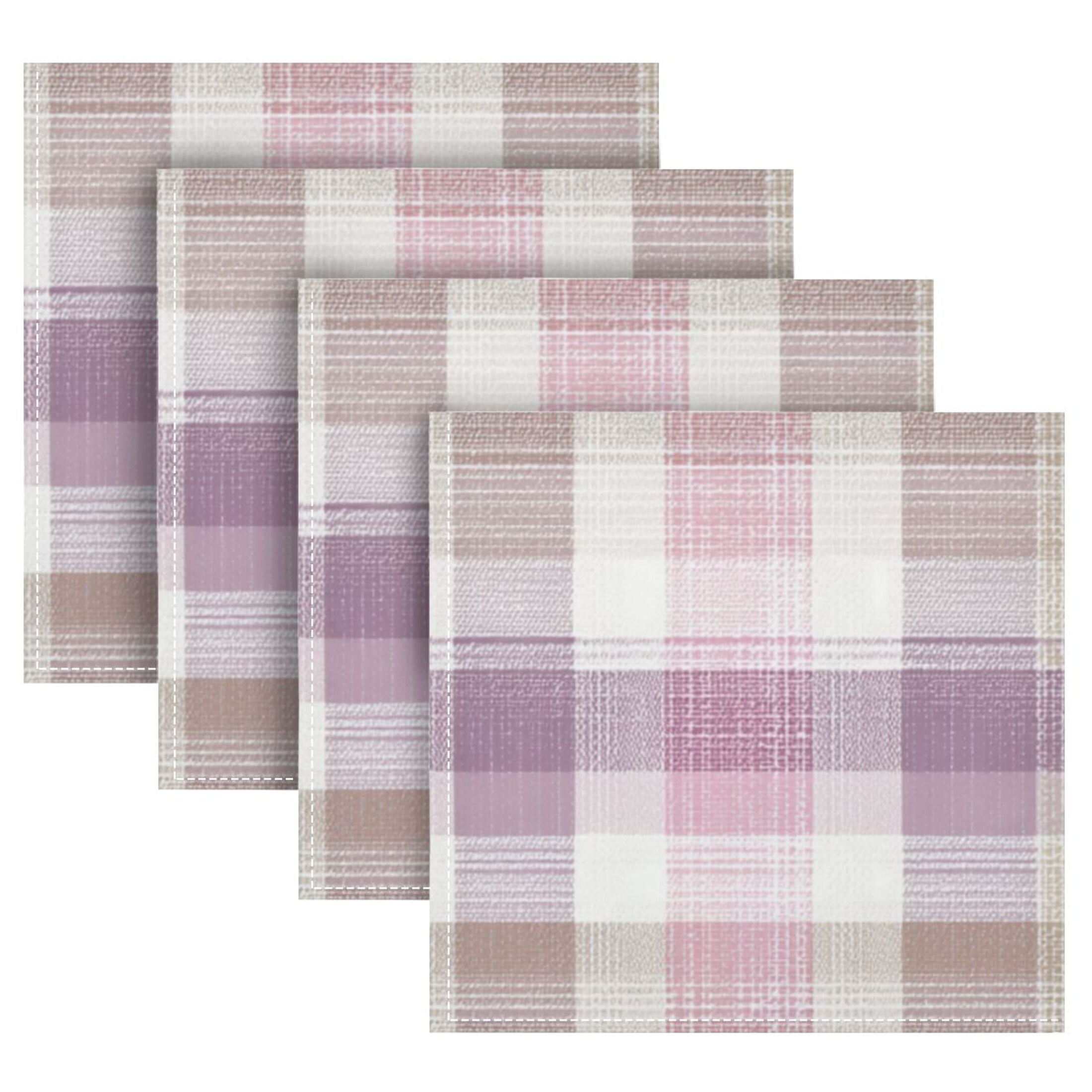 Cloth Napkins Set of4 100% Satin Peachskin Velvet 20x20inx4 Napkins ...
