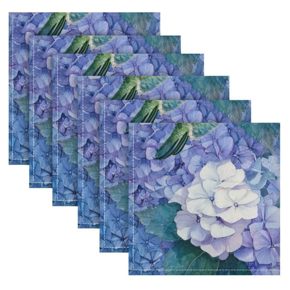 Cloth Napkins Set of6 100% Satin Peachskin Velvet 20x20inx6 Napkins ...