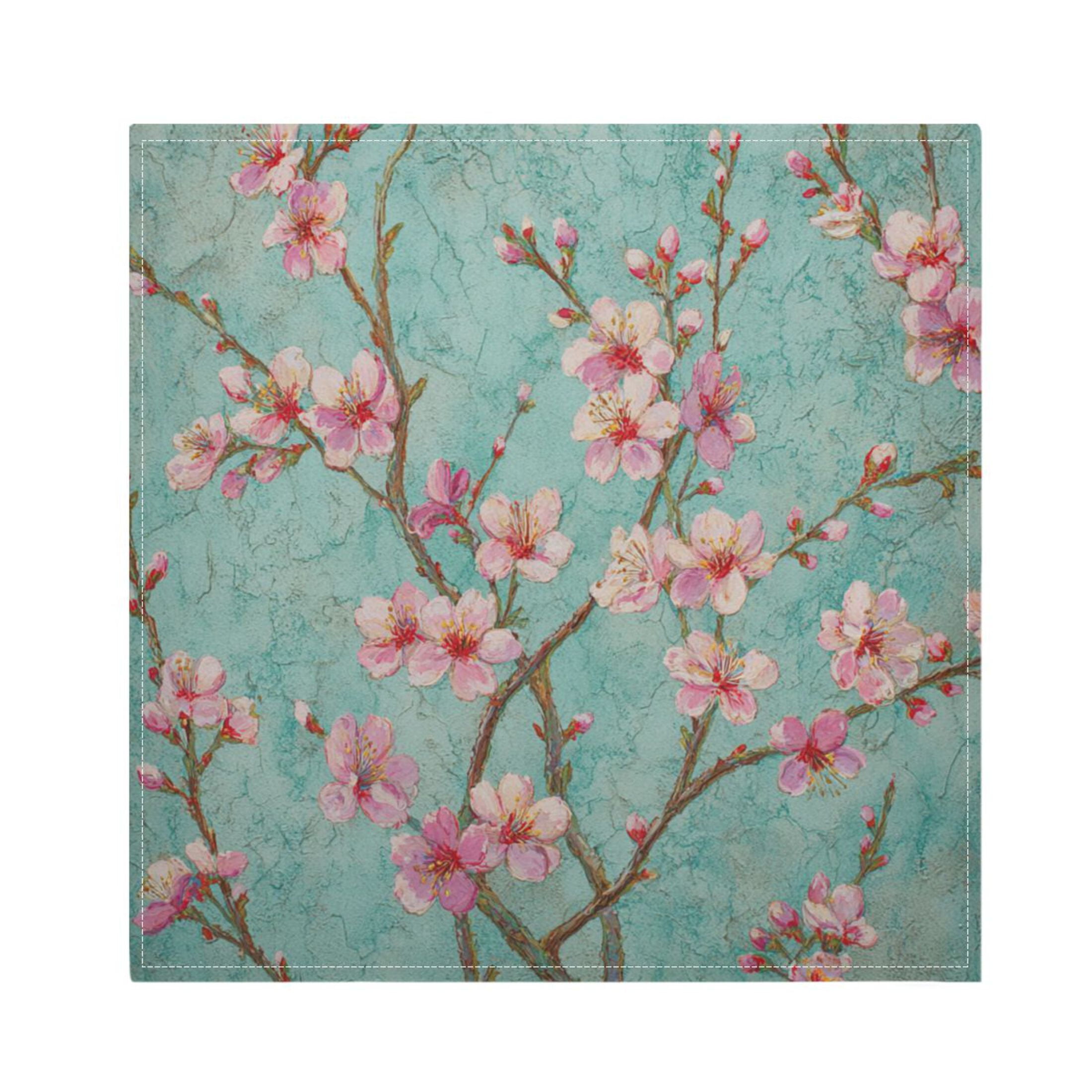 Cloth Napkins Set of6 100% Satin Peachskin Velvet, 20x20inx6 Napkins ...