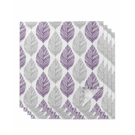 Cloth Napkins Washable Set of 4, Reusable Dinner Table Napkins Cloth ...