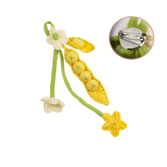 Cloth Pea Embroidered Badge Multipurpose Wearable Art For Scarf ...