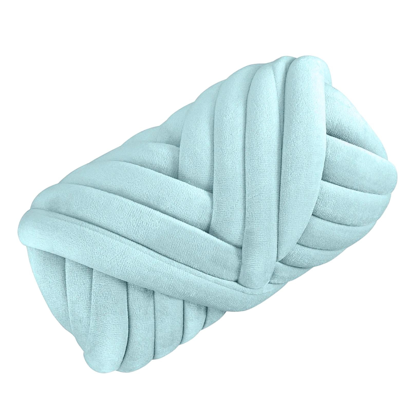 Cloth Polyester Chunky Yarn Jumbo Tubular Yarn Knitting 250G Hand Knit ...