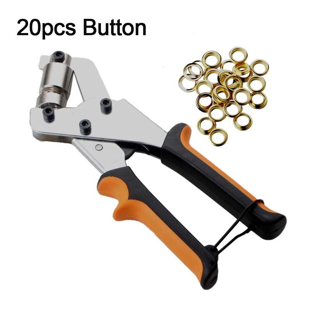 Cloth Press Button Pliers Button Press Tool Poster Printing Buttonhole ...
