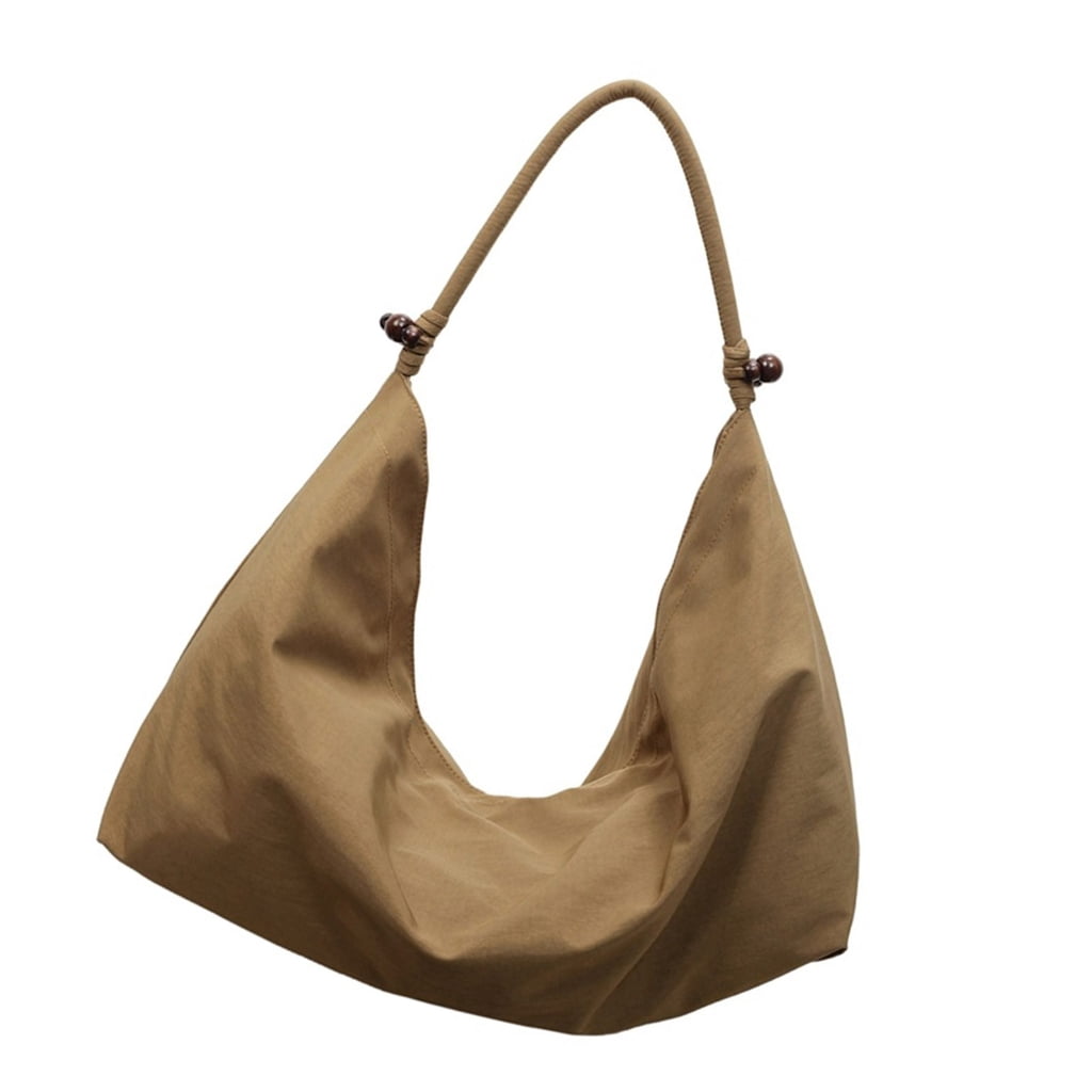 Cloth Purses Women's Shoulder Bag Retro Soft Hobos Bags Trendy Toted ...