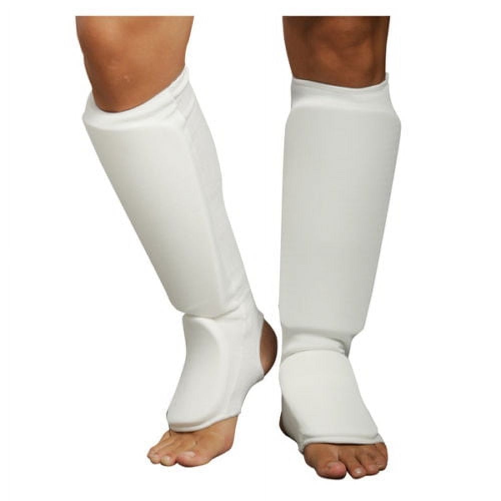 Cloth Shin & Instep Guard Taekwondo, Martial Arts, MMA Foot Protective ...