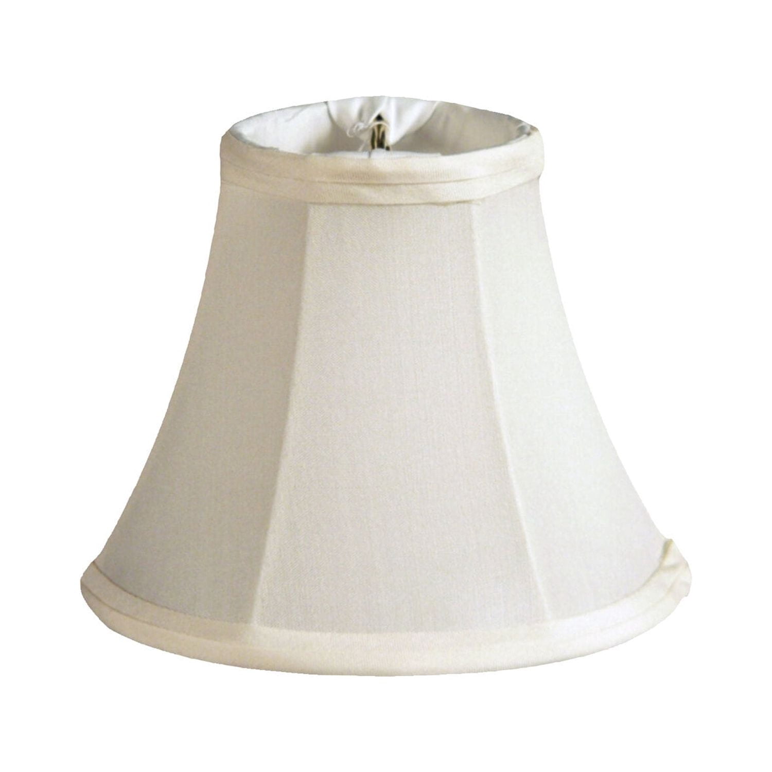 Cloth & Wire Slant Pure Silk Pongee Chandelier Lampshade with Flame ...