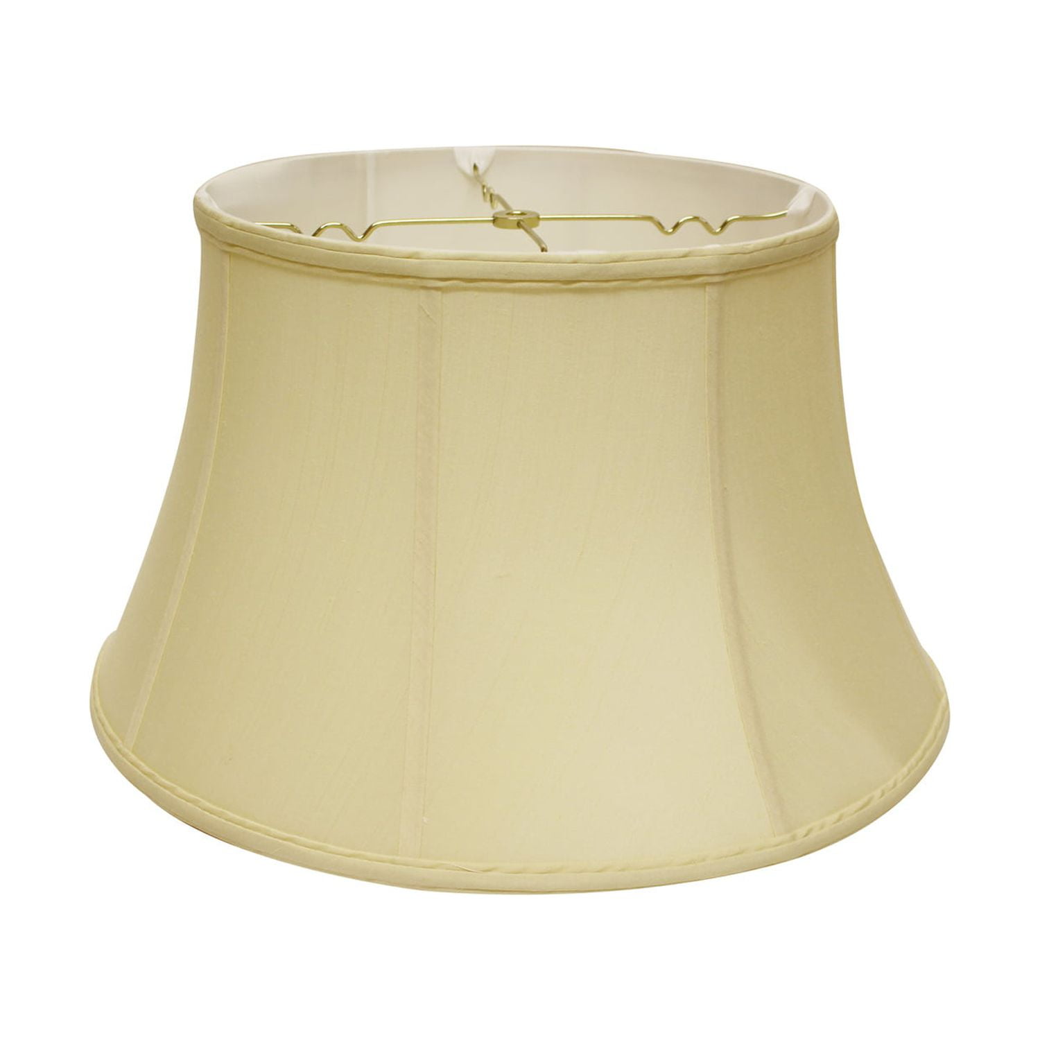 Cloth & Wire Slant Shallow Drum Softback Lampshade with Washer Fitter ... Cloth & Wire Slant Shallow Drum Softback Lampshade with Washer Fitter ...