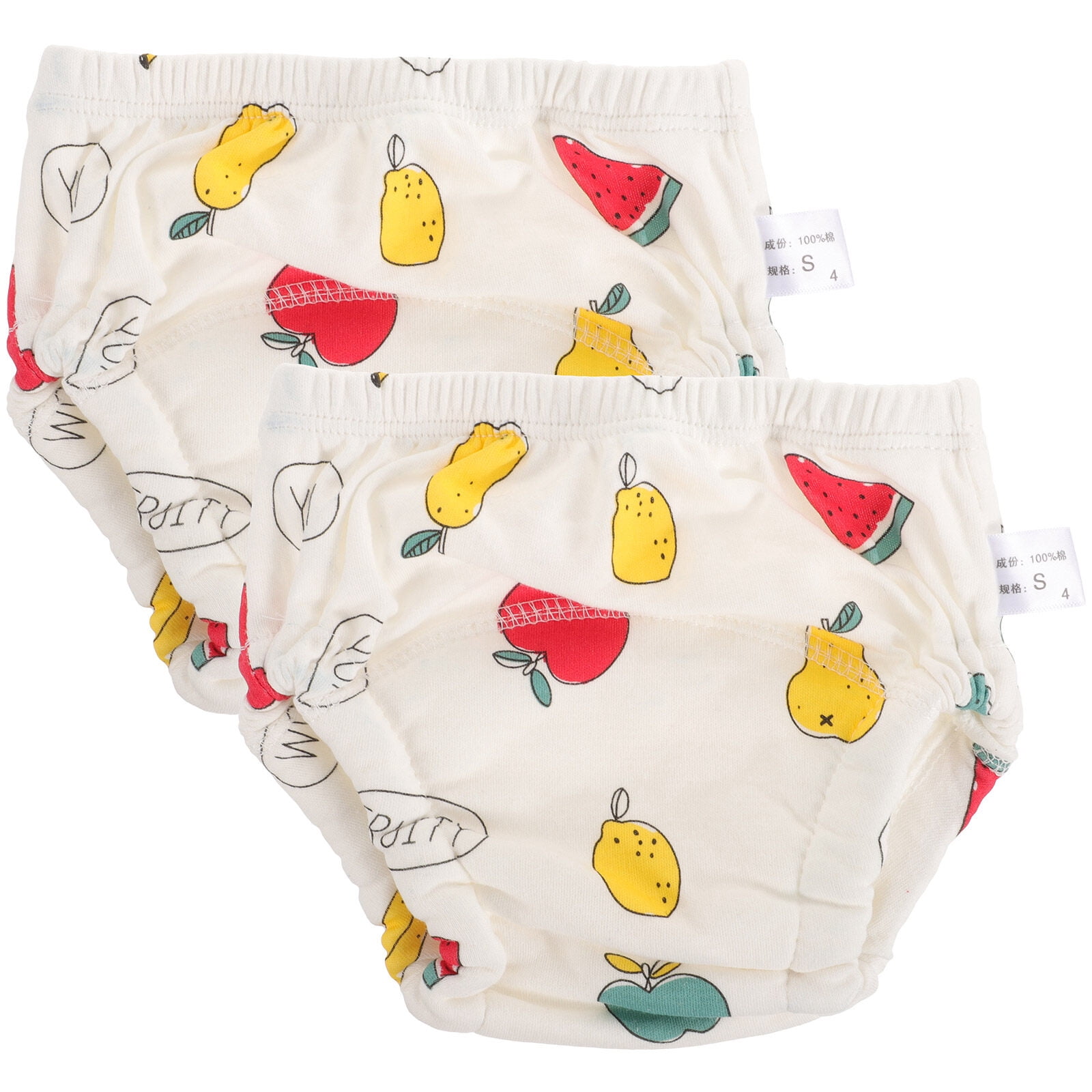 CATIEBYE Baby Training Cotton Diaper Pants 2Set Reusable Washable For ...
