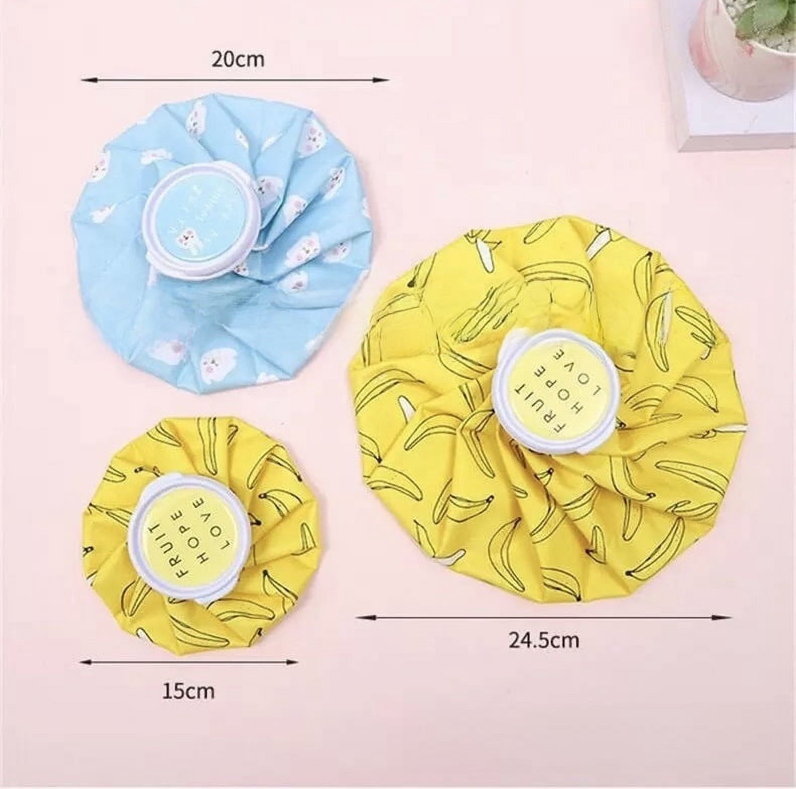 Cloth ice Bag ice pack Cold and Hot Compress Home Forehead ice Cube ...