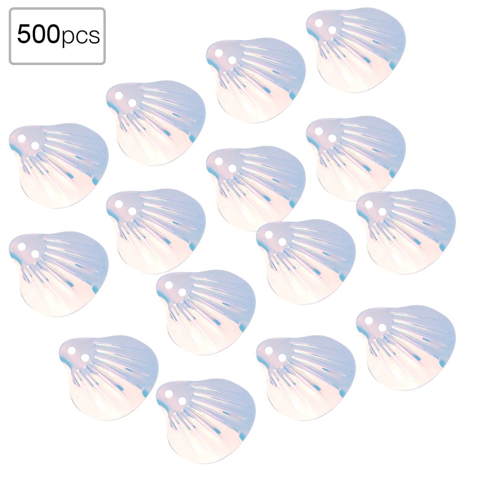 Clothes Accessories,50G DIY PVC Shell Shape Sequins Happy Birthday ...