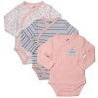 Clothes Baby Kimono Side Snap Onesies Girl Long Sleeve Bodysuit 6-9 ...