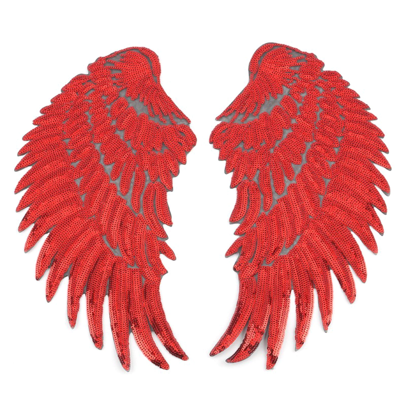 Clothes Badge Appliques Wing Embroidered Patches Sewed on Appliques ...