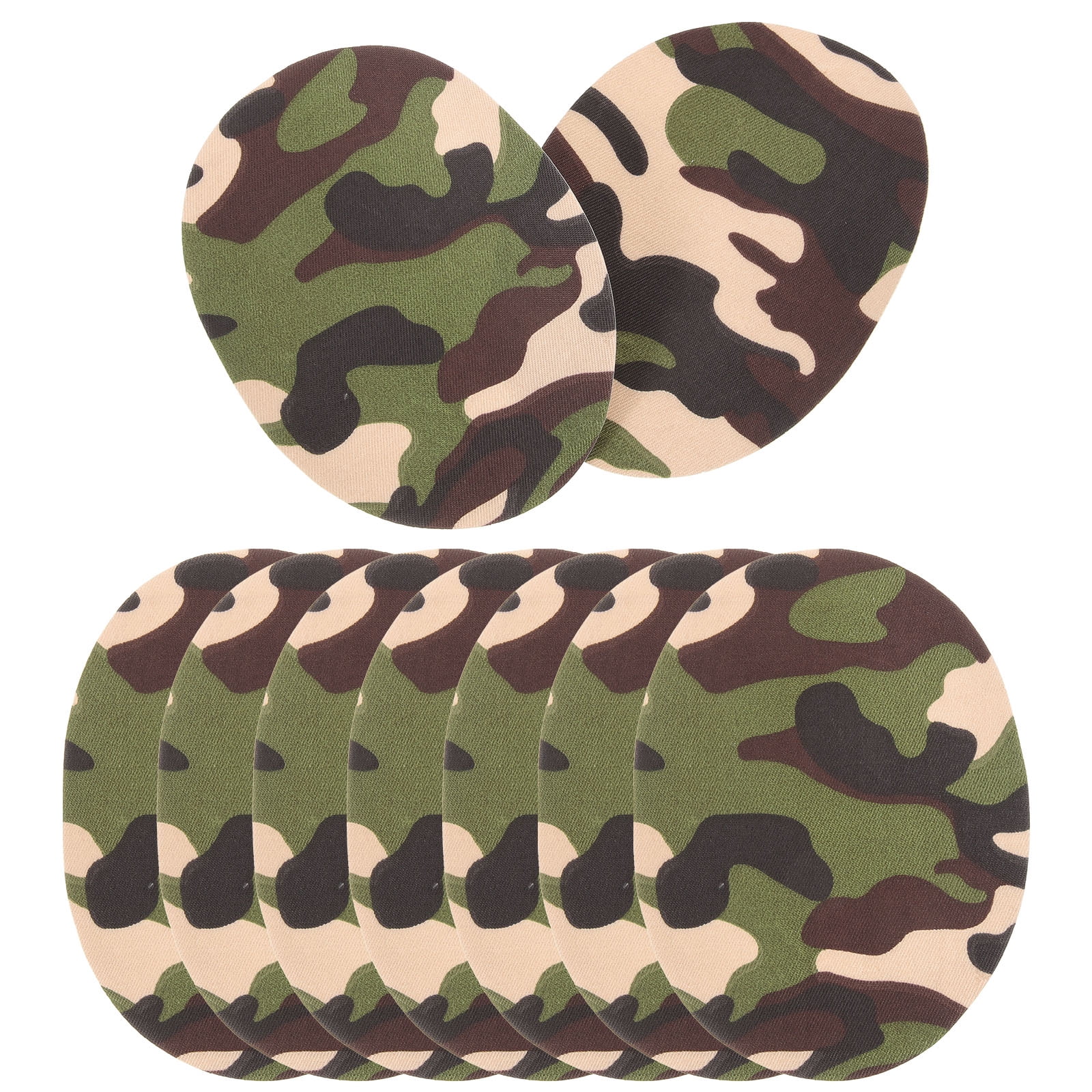 TOYMYTOY Cloth Patches Clothing Repair Camouflage 10pcs - Walmart.com