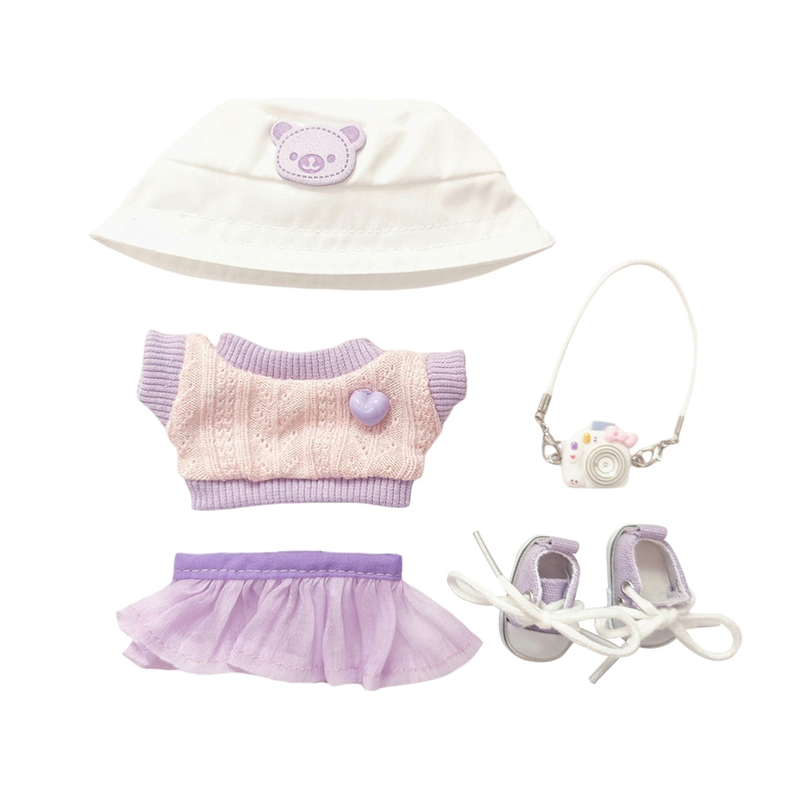 Clothes For Doll 17 Cm/6.7 Inches，Exquisite Accessories No Doll Cuddly ...
