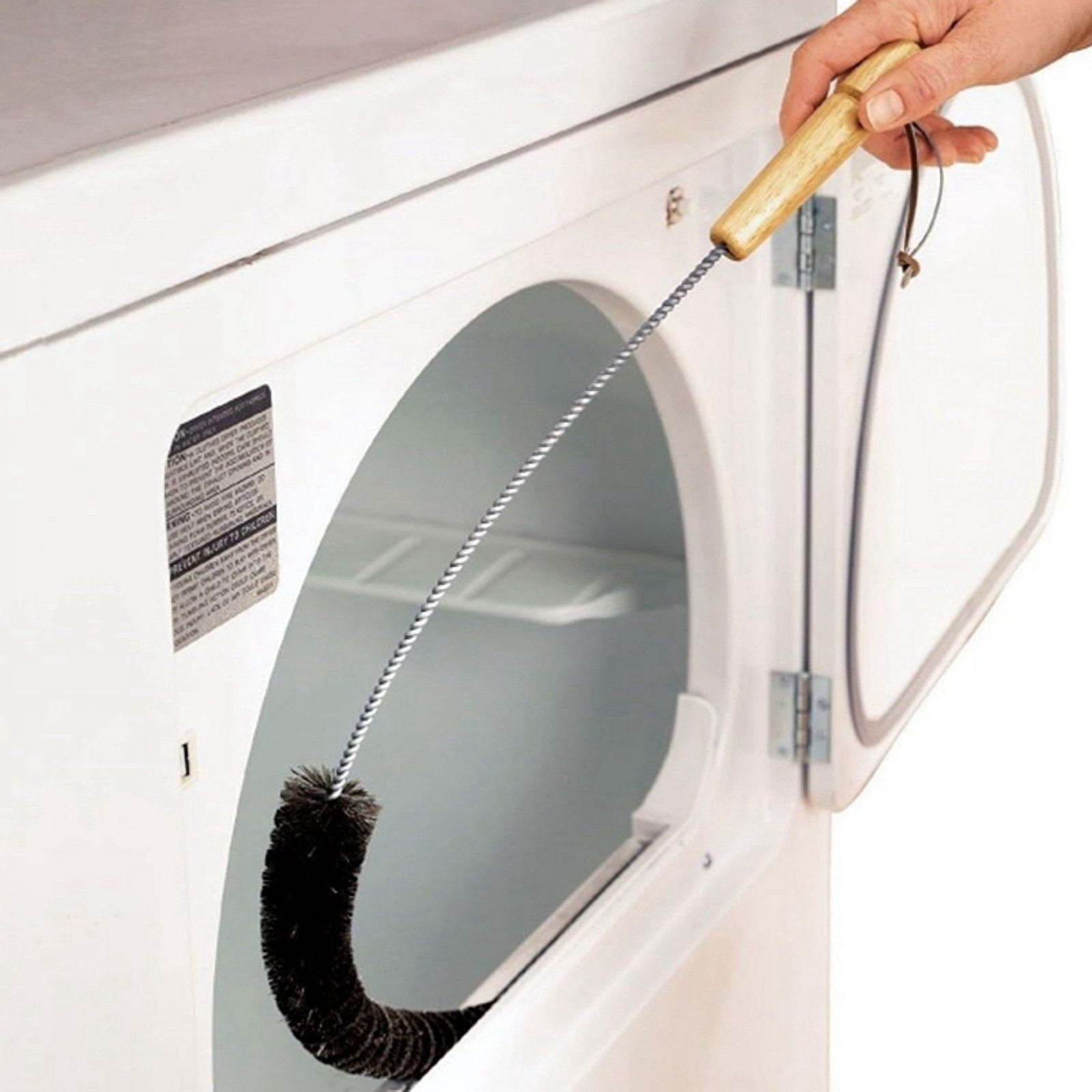 Clothes Dryer Vent Cleaner, Cleaning Brush, No Need to Disassemble and ...