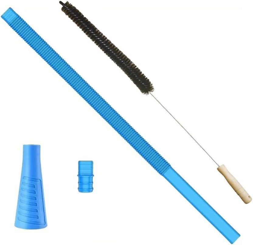 Clothes Dryer Vent Cleaner Kit with Vacuum Hose Attachment Brush, Lint ...