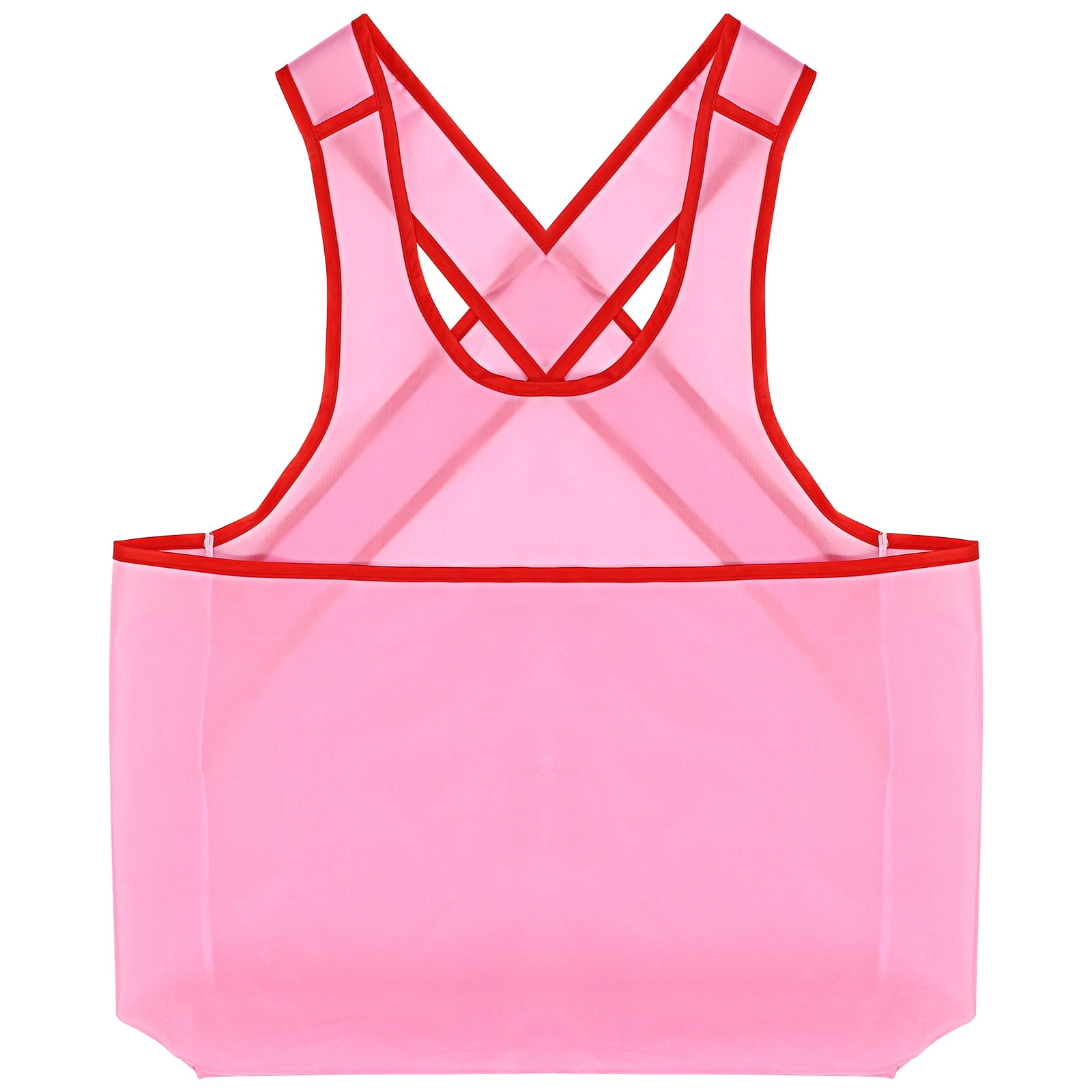 PartyKindom Apron Laundry Pouch Oxford Fabric Simple Style Saving Space ...