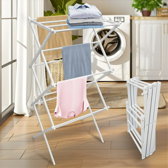 Collapsible Laundry Drying Racks
