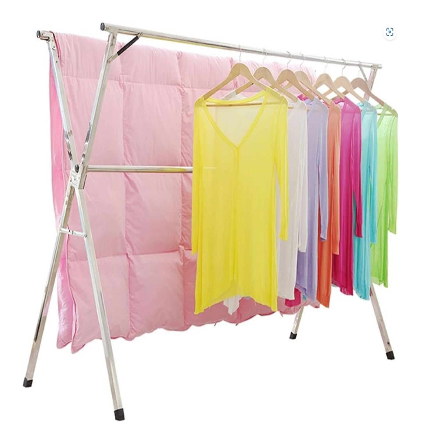 Clothes Drying Rack Collapsible, Heavy Duty Laundry Dryer Racks ...