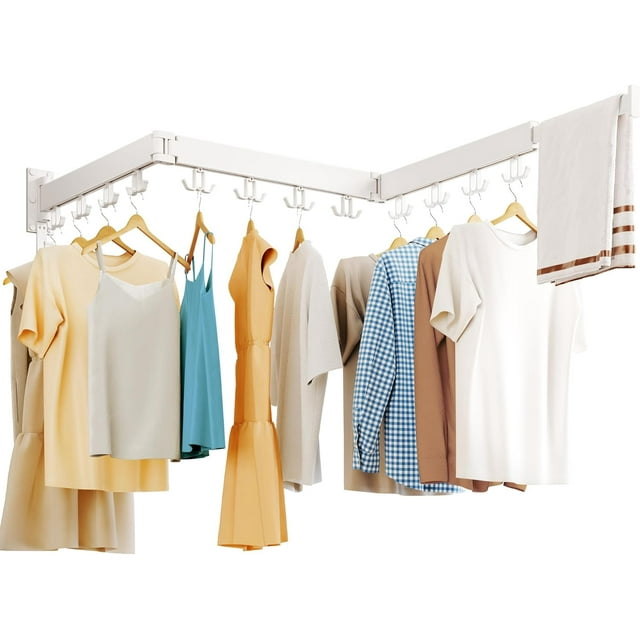 Clothes Drying Rack,Drying Rack Clothing,Wall Mounted Drying Rack ...