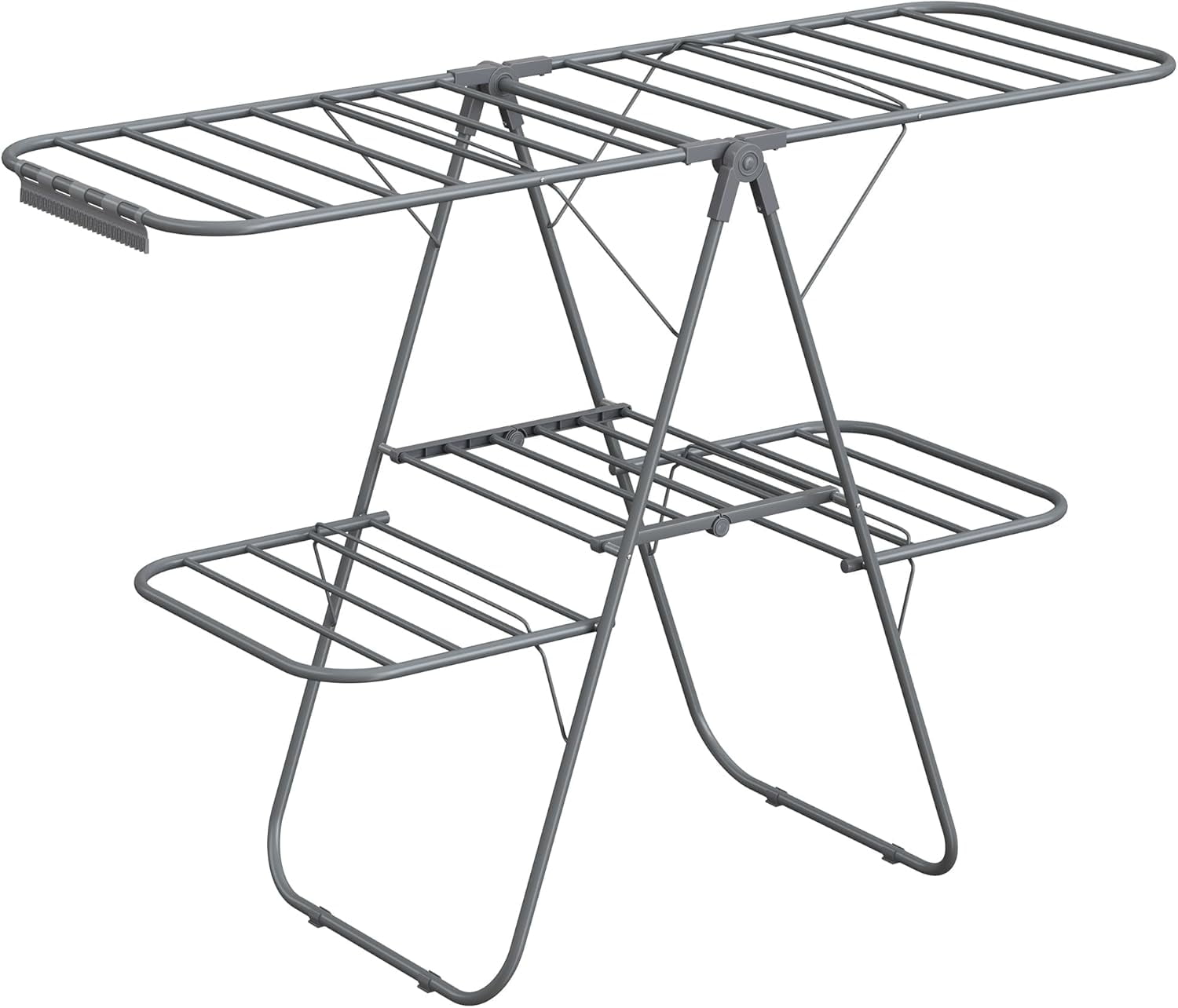 Clothes Drying Rack, Foldable 2-Level Laundry Drying Rack, Free ...