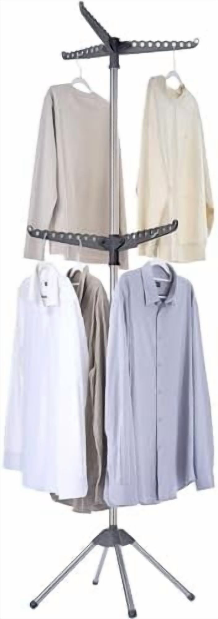 Clothes Drying Rack Foldable, 74.8 inch 2 Tier Laundry Drying Rack with ...