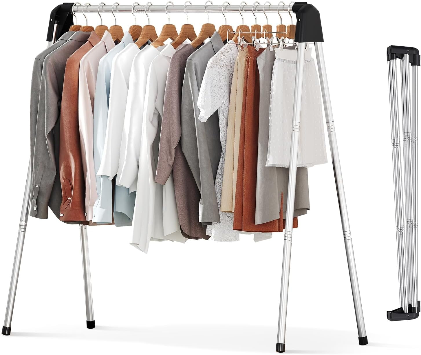 Clothes Drying Rack Foldable, Stainless Steel Laundry Drying Rack ...