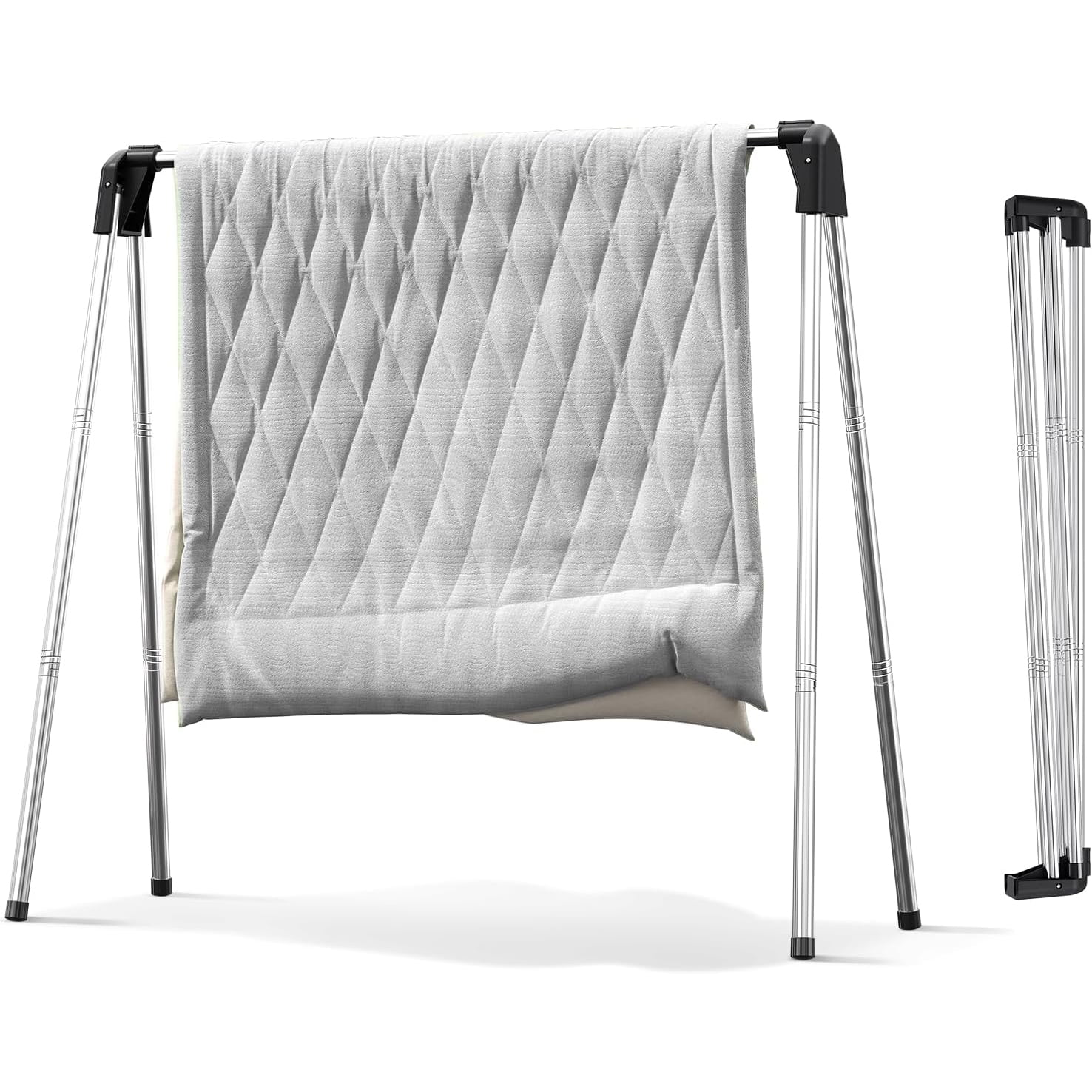 Clothes Drying Rack Foldable, Stainless Steel Laundry Drying Rack ...