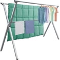 Clothes Drying Rack Folding Indoor Outdoor, Foldable Portable Laundry ...