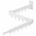 Clothes Drying Rack,Laundry Space Saver Wall Mounted,Retractable ...