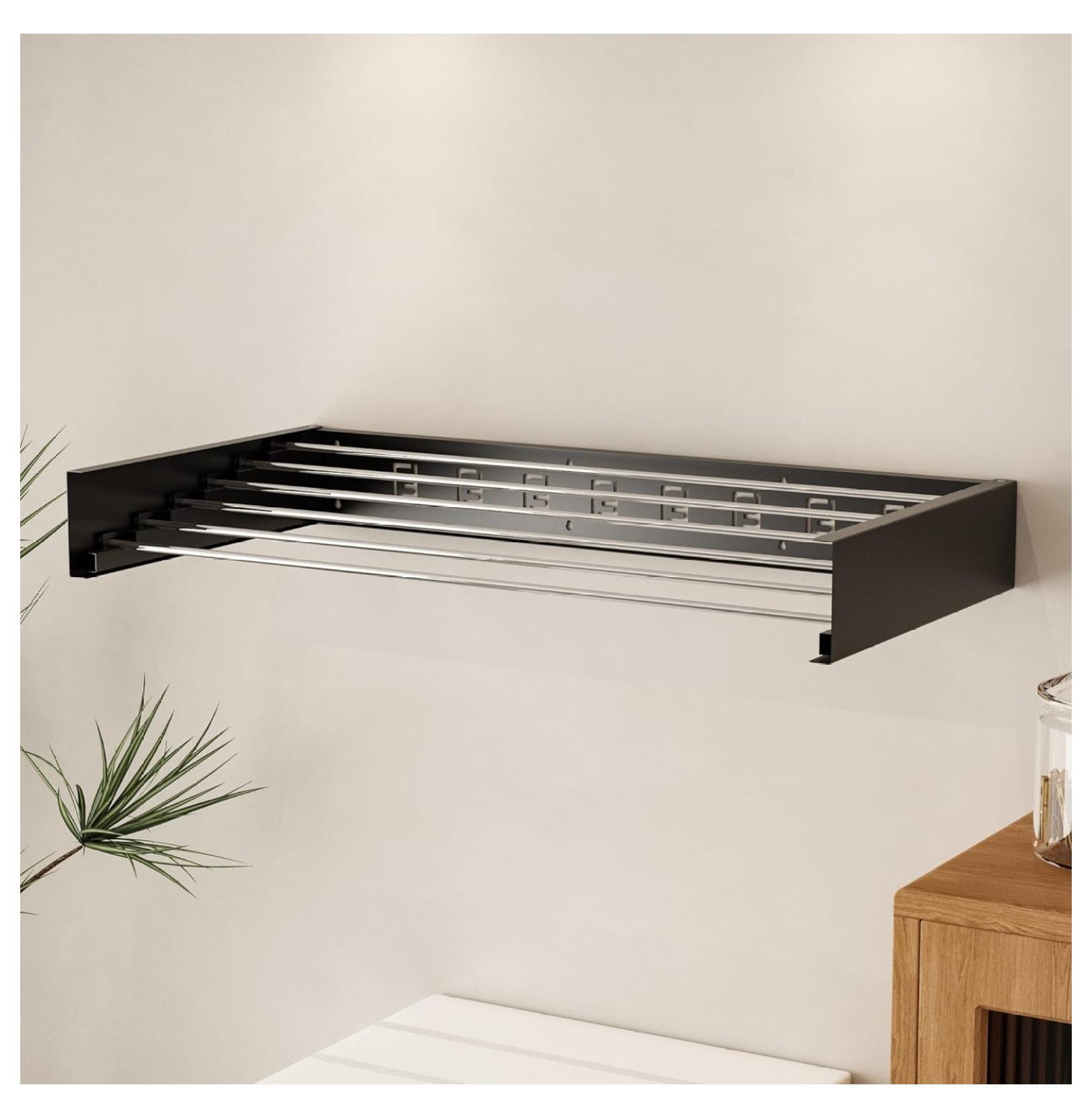 Clothes Drying Rack, Laundry Drying Rack, Wall Mounted, Foldable ...