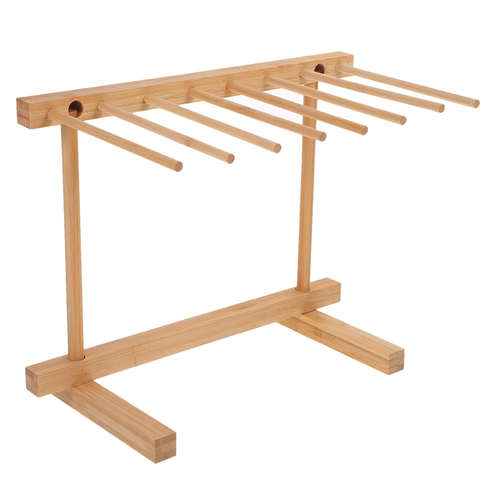 Clothes Drying Rack Noodles Pasta Hanging Home Stand Portable Beech ...