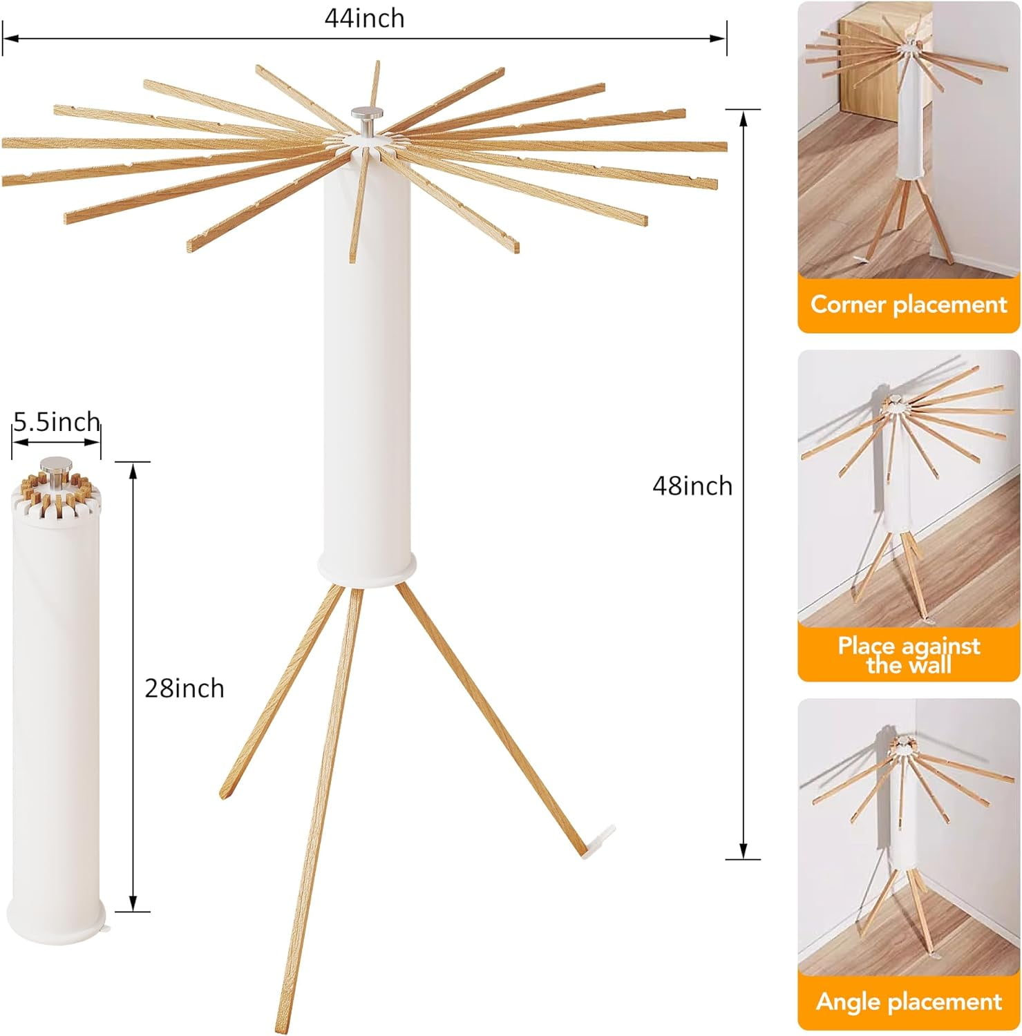 Clothes Drying Rack Tripod,Drying Rack Clothing,Laundry Drying Rack ...