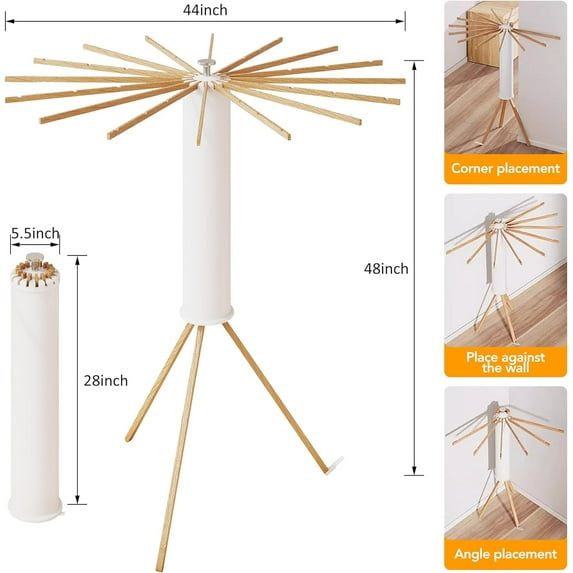 Clothes Drying Rack Tripod,Drying Rack Clothing,Laundry Drying Rack ...