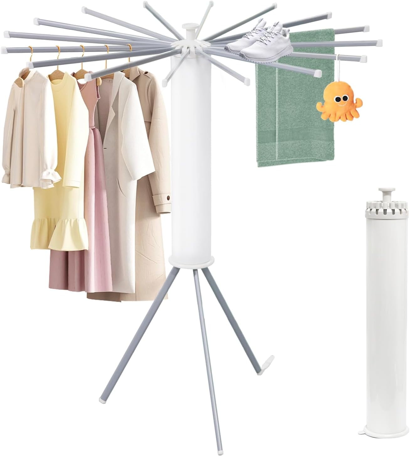 Clothes Drying Rack Tripod Laundry: Laundry Racks for Drying Clothes ...