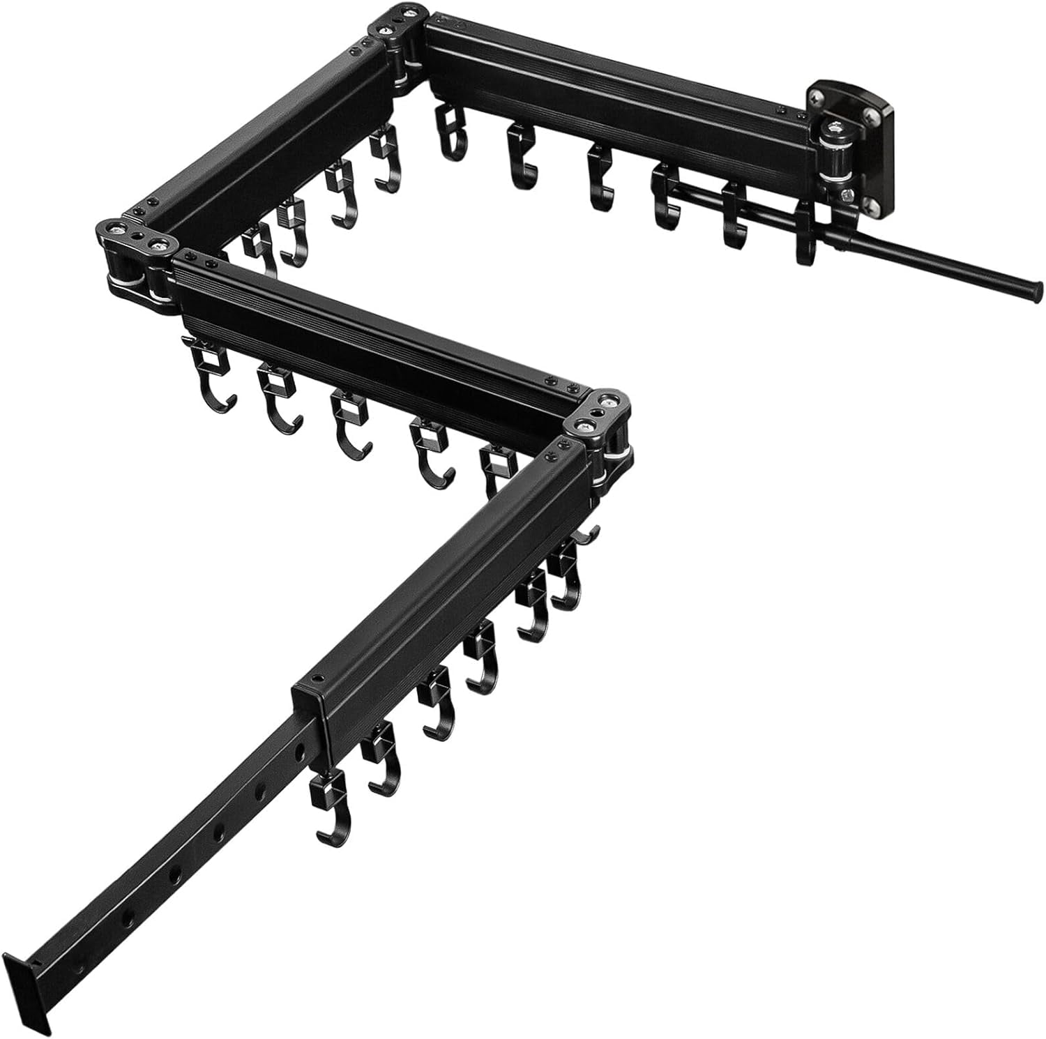 Clothes Drying Rack, Wall Mounted Drying Rack Clothing Retractable ...