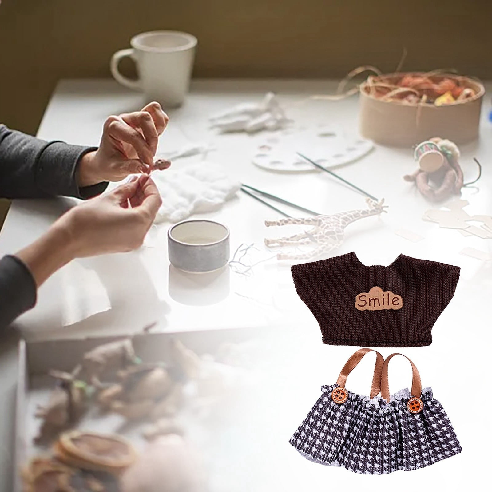 Clothes For 6.7 Inch Dolls 17Cm Doll Clothes For Dress Up Doll ...