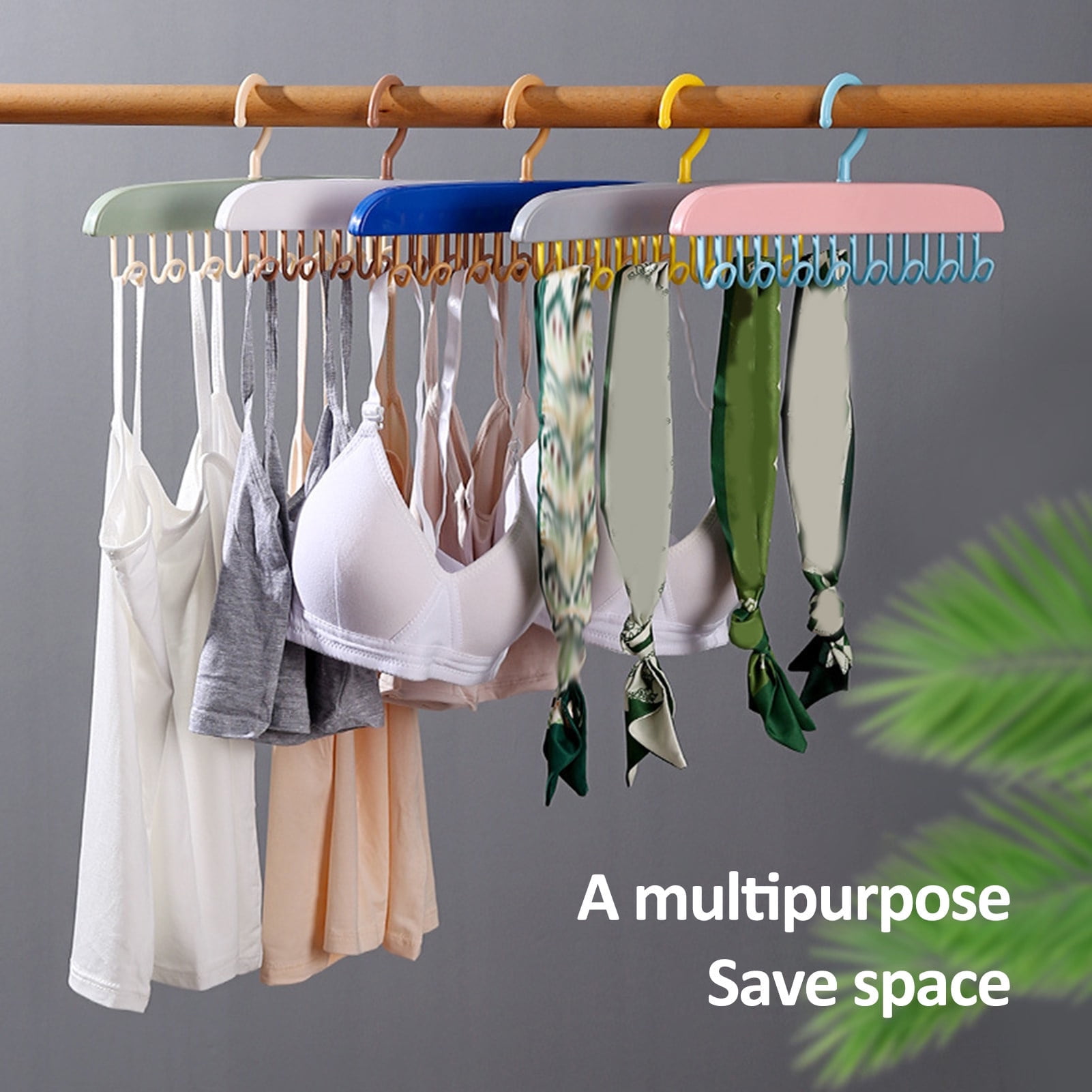 Clothes Hanger with 8 Hooks Heavy Duty Multifunctional Clothes Hanger ...