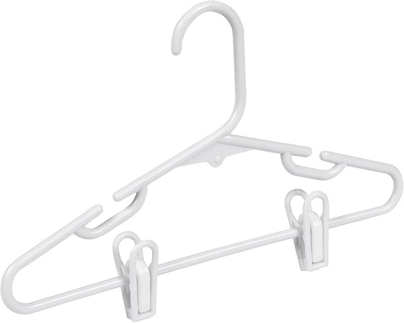 Clothes Hanger, Clothes Hangers with Clips, Removable Clips are ...