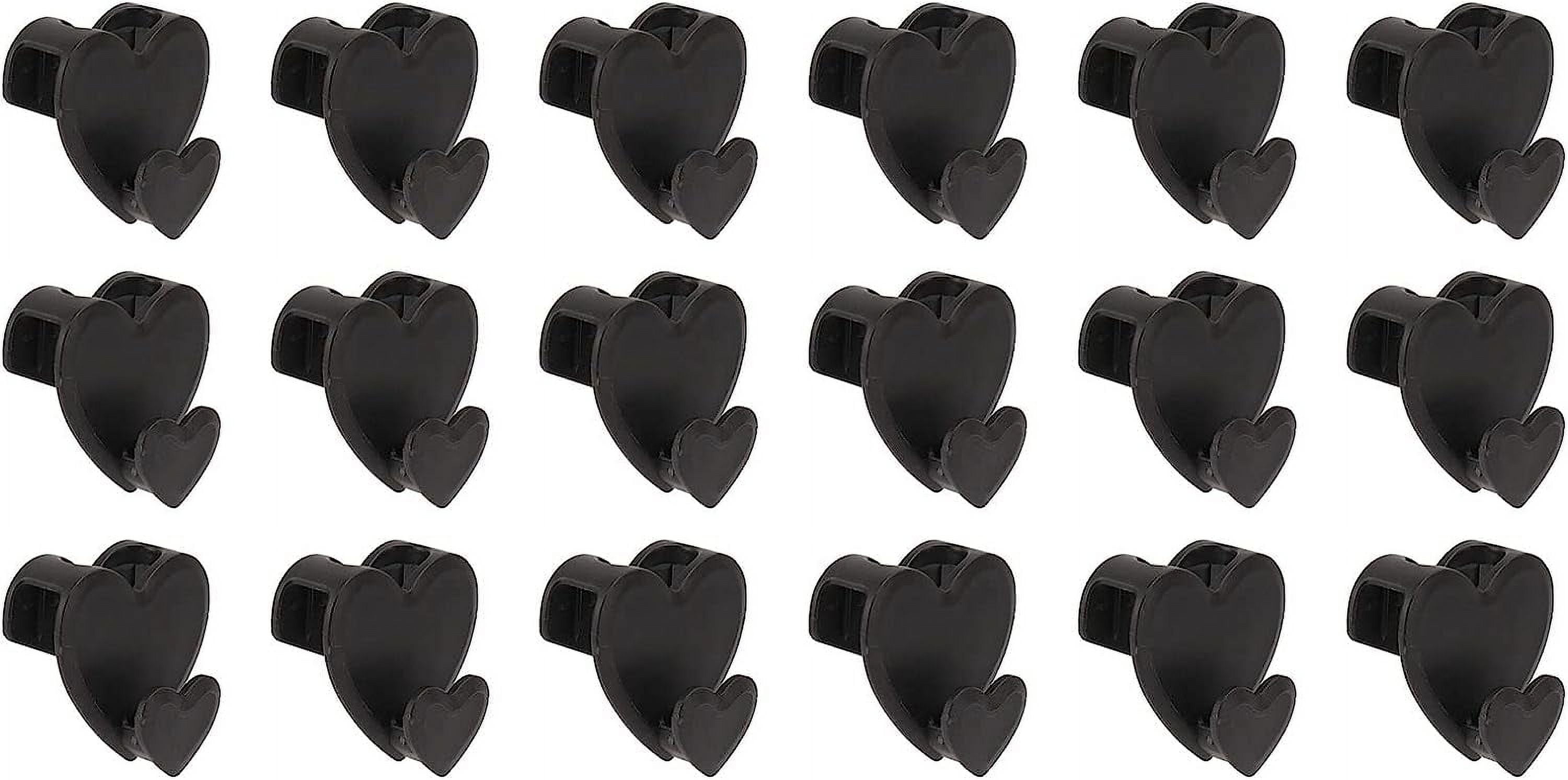 Clothes Hanger Connector Hook, Strong Bearing ABS Compact Space Saving ...